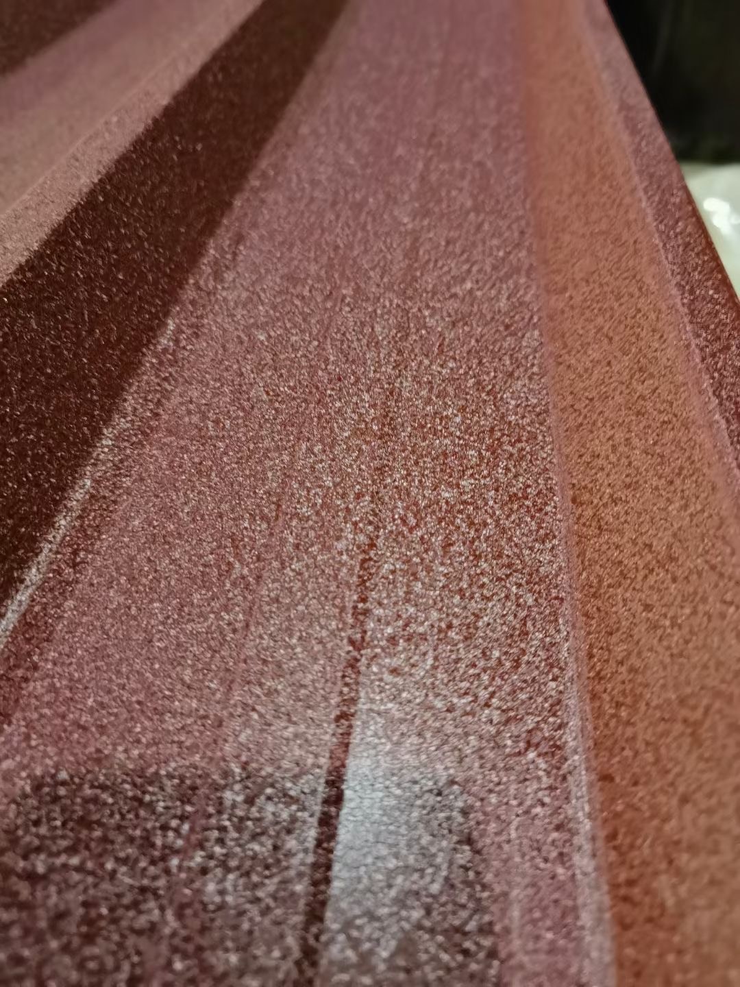 Z275=G90 Super SMP 40 Tahun Pra-dicat Galvanis Warna Merah Tekstur ...